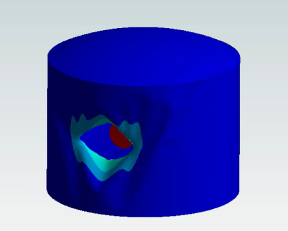 Impact of Projectile on Storage Tank